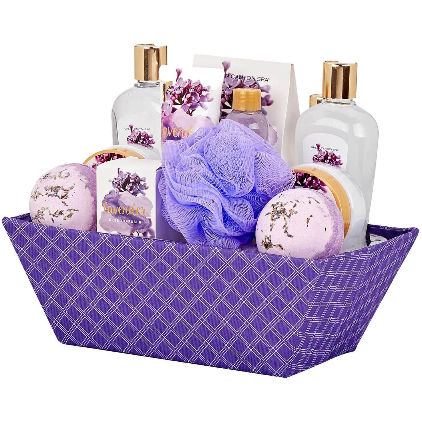 Lavender Bath Gift Set For Women